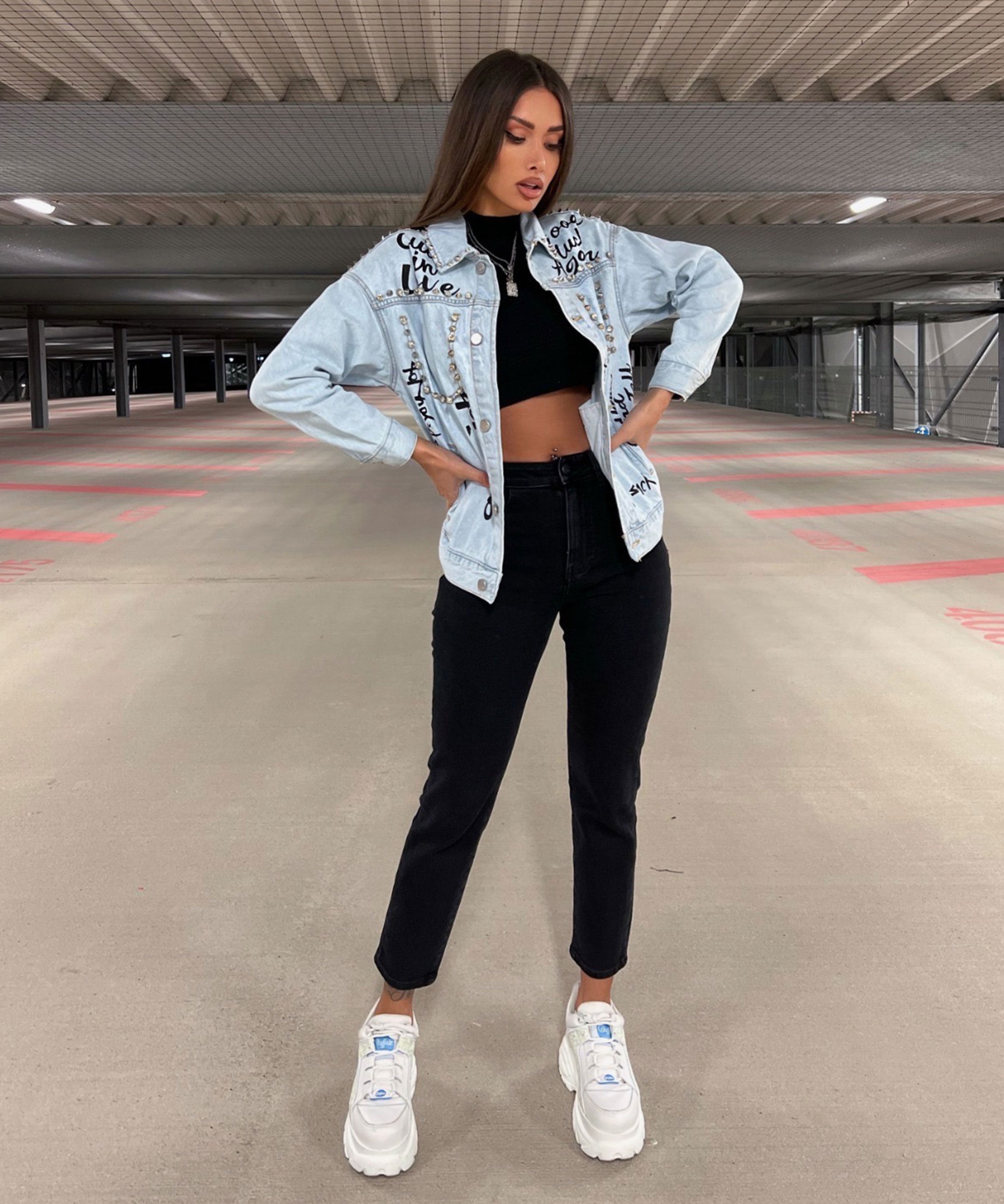 Stretch Mum Jeans Roxana Schwarz
